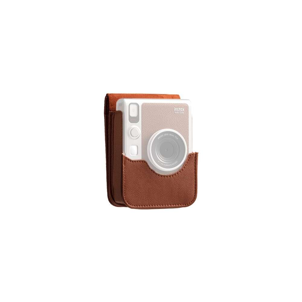 FUJIFILM INSTAX MINI EVO CAMERA CASE BROWN - GARANZIA UFFICIALE ...